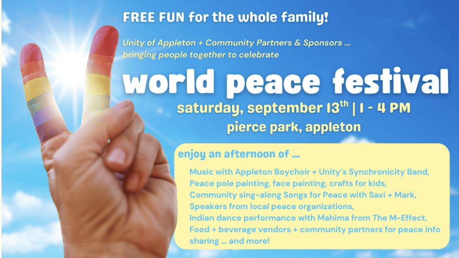World Peace Festival - Appleton Downtown Inc.